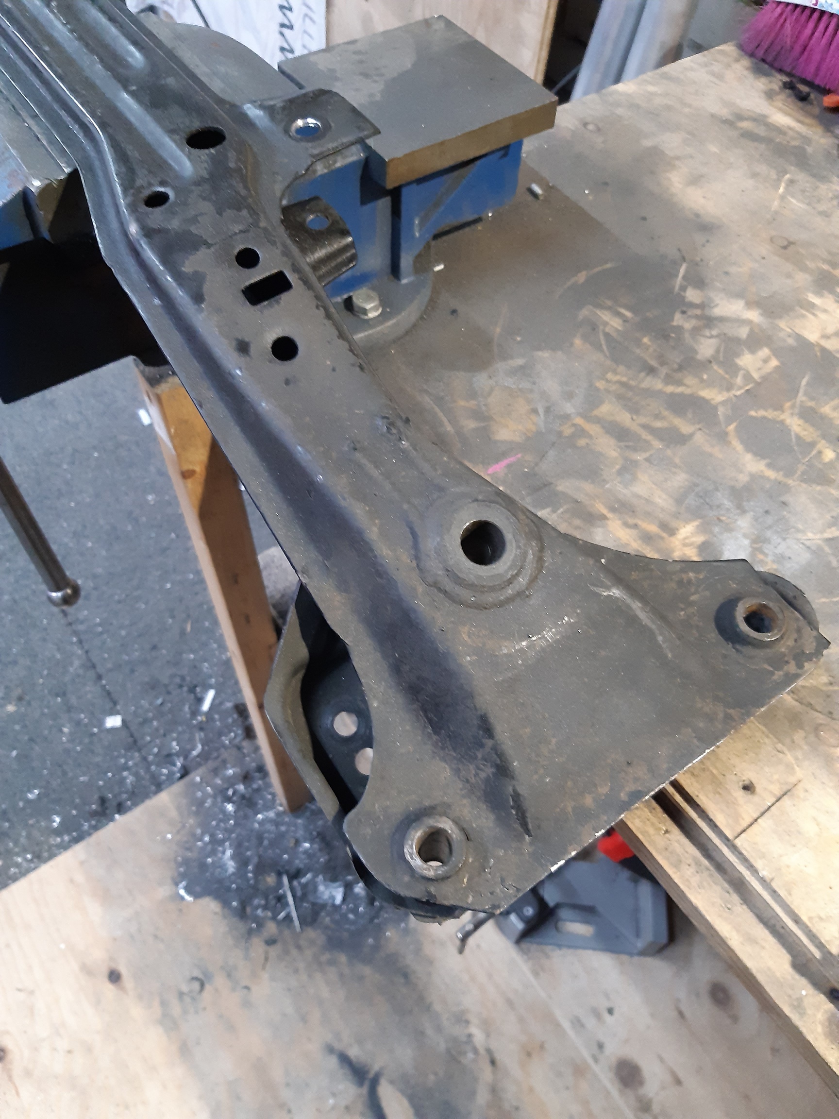 Front subframe modifications (again) – Motorsport-Media-Design.com